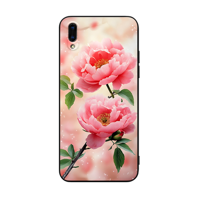 皑晨适用于vivoY93s手机壳v1818a浪漫玫瑰y70外壳V1818CT花海V1818A耐脏V1818T磨砂v1818t新款v1818ct防摔V18