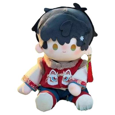 40cm厘米红色中式新年衣服拜年服