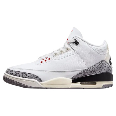 AirJordan3白灰中帮复古篮球鞋