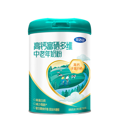完达山高钙富硒益生菌成人奶粉