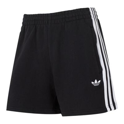 Adidas阿迪达斯三叶草女裤2026夏季新款3S SHORTS FT短裤JW5109