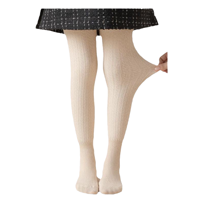 秋冬加厚加绒外穿女童连裤袜