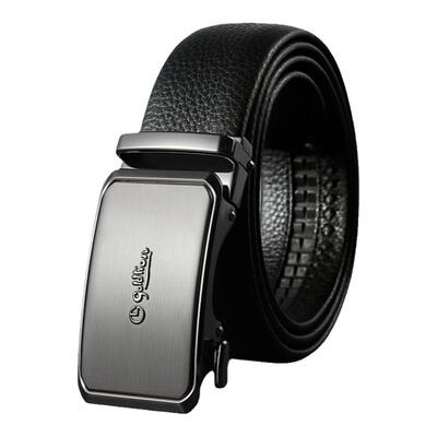 金利来新款拉丝自动商务男士皮带