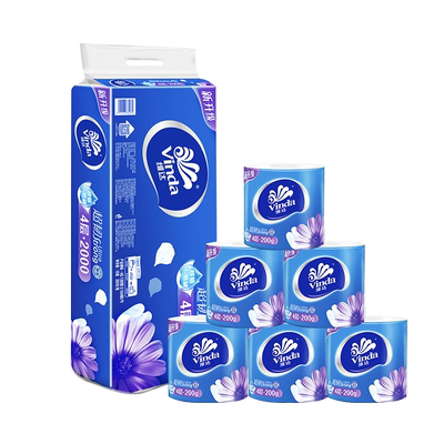 维达超韧有芯卷纸200克*10卷提装