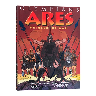 英文原版 Olympians Ares Bringer of War 奥林匹斯主神系列 阿瑞斯 英文版 进口英语原版书籍儿童图书