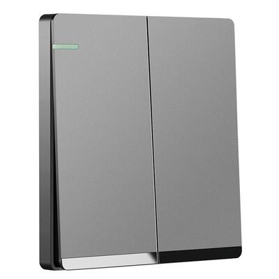 国际电工二开单控开关86型暗装