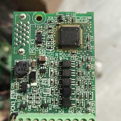 议价变频器PG卡PG-X3，型号ETC740171，实物拍摄维修