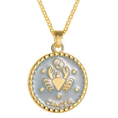 juicygrape原创设计星座项链