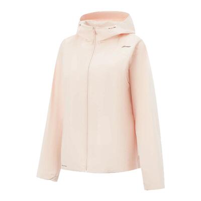 李宁女子防泼水防晒运动风衣