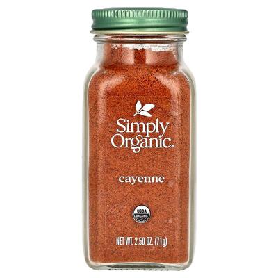 卡宴辣椒粉有机Simply Organic无添加cayenne pepper调味料去水肿