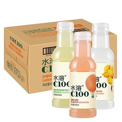 农夫山泉水溶C100柠檬复合果汁