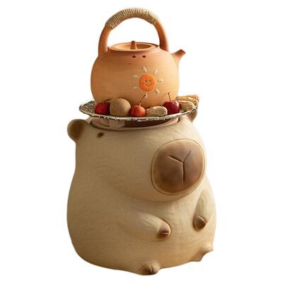 卡皮巴拉炭炉陶壶2025新款煮茶炉