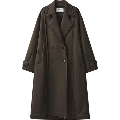 【播奥莱】播商场同款松弛感西装女秋新中长款宽松外套BDR3WD3221