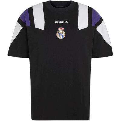皇贝正品Adidas阿迪达斯皇马足球运动休闲舒适透气短袖T恤KG5375
