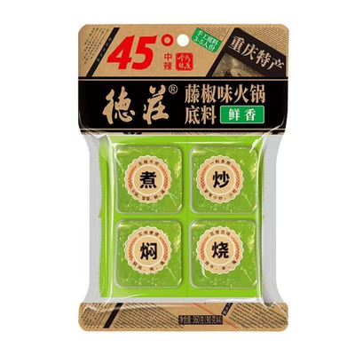 重庆德庄藤椒麻辣火锅底料360克