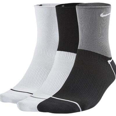 滔搏NIKE耐克女子三双装运动袜休闲袜中筒袜潮CK6021-904