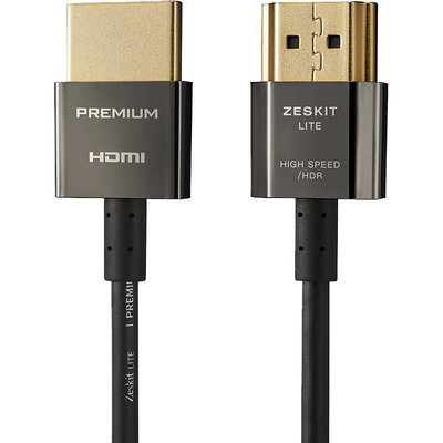 zeskit极细hdmi20b便携高清线