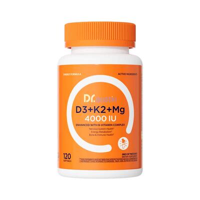 DR.AUSTIN益安美五合一小金豆B族维生素VD3K2镁成人孕妇儿童