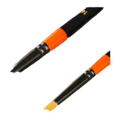 韩国进口hwahong华虹700R尼龙毛710圆头水彩笔勾线笔画笔插画笔水粉笔单支油画笔丙烯画笔漫画插画笔刷华宏