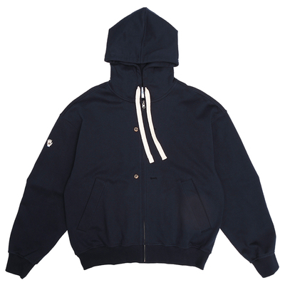 UHUZZ25AW二分之一拍拉链帽衫