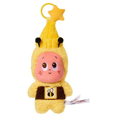 POPMART泡泡玛特 欢迎来到月球表面系列 蜂蜜毛绒挂件 2604-0034