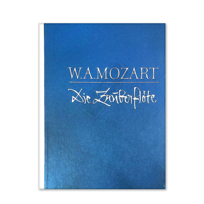 莫扎特两幕歌剧魔笛指挥总谱