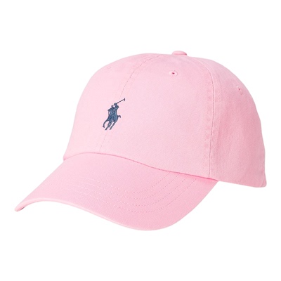 拉夫劳伦Polo Ralph Lauren 徽标刺绣小马标志棉鸭舌帽男女同款