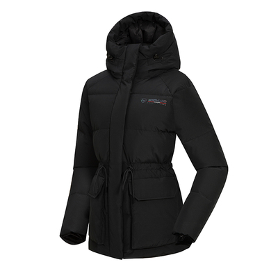 诺诗兰防泼水情侣鹅绒加厚羽绒服