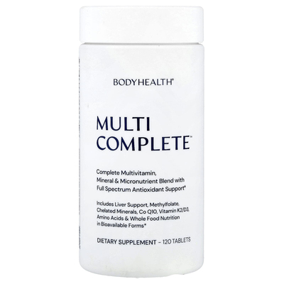 BodyHealth Multi Complete营养片复合维生素出差旅行皆轻松随行
