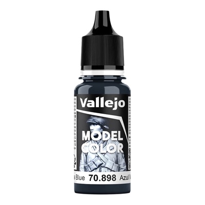 vallejo70898深海蓝模型手涂漆