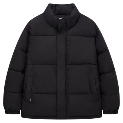 快鱼2025年冬季新款棉服男款立领加厚宽松休闲棉袄棉衣厚外套男