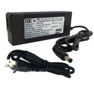 电动工具扳手21V锂电池充电器2A