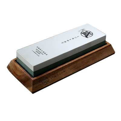 三本家用厨房精细神器木座磨刀石