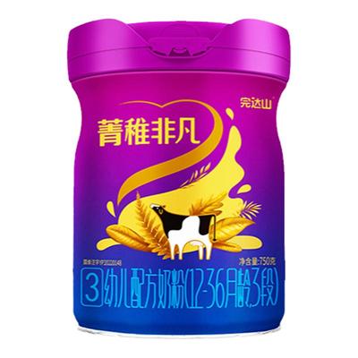完达山菁稚非凡3段750g牛奶粉