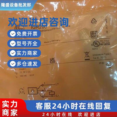 议价只卖正品IFM IGR200 IGW202 IGC210 IGS209 IGS205 IGS212 IG