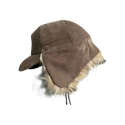 韩国毛绒保暖护耳帽女