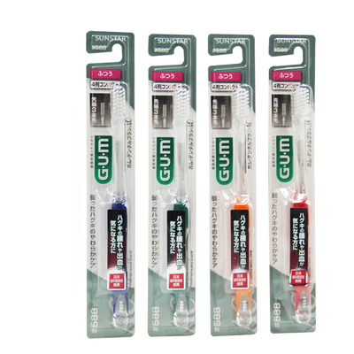 日本进口GUM顶部超细毛牙刷#588