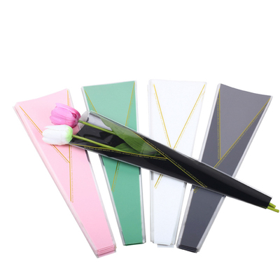 玫瑰单支花袋防水包装袋包花材料