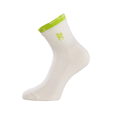 JSC运动袜百搭假两件中筒袜