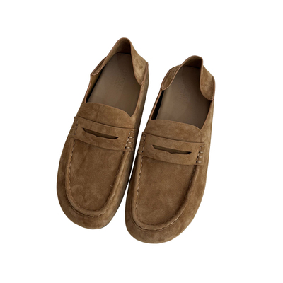 超软久走不累脚流行宽版孕妇瓢鞋