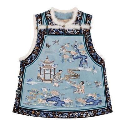 游园寻梦丨一城风絮丨绣花冬马夹