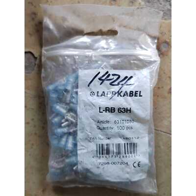 议价LAPPKABEL端子L-RB 63H，1包100个，库存未