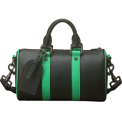 纯手工进口牛皮波士顿包男女通用