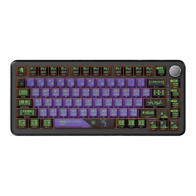 黑爵AK820MAX初号机联名磁轴键盘