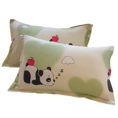 全棉枕套一对装儿童纯棉枕罩