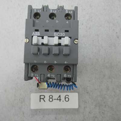 ABB BC 30 Schütz 600 V 45 A 9-15 KW Spule 24 VDC