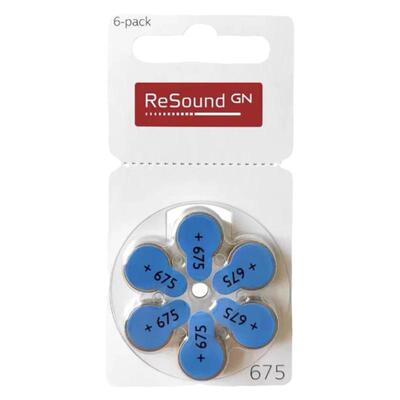 瑞声达助听器电池675号