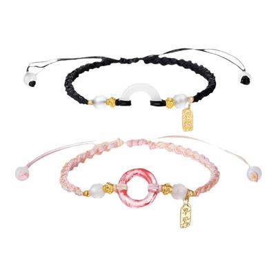 zeroline平安扣手链男女通用琉璃