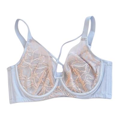 性感软钢圈大胸显小超薄文胸美胸