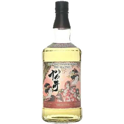 松井樱花木桶味单一Whisky日本